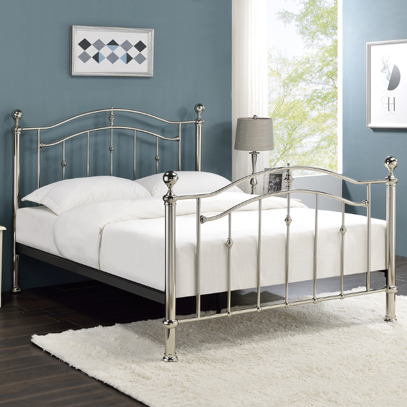 Fairmile Bedstead in Chrome Finish – The Bed Post